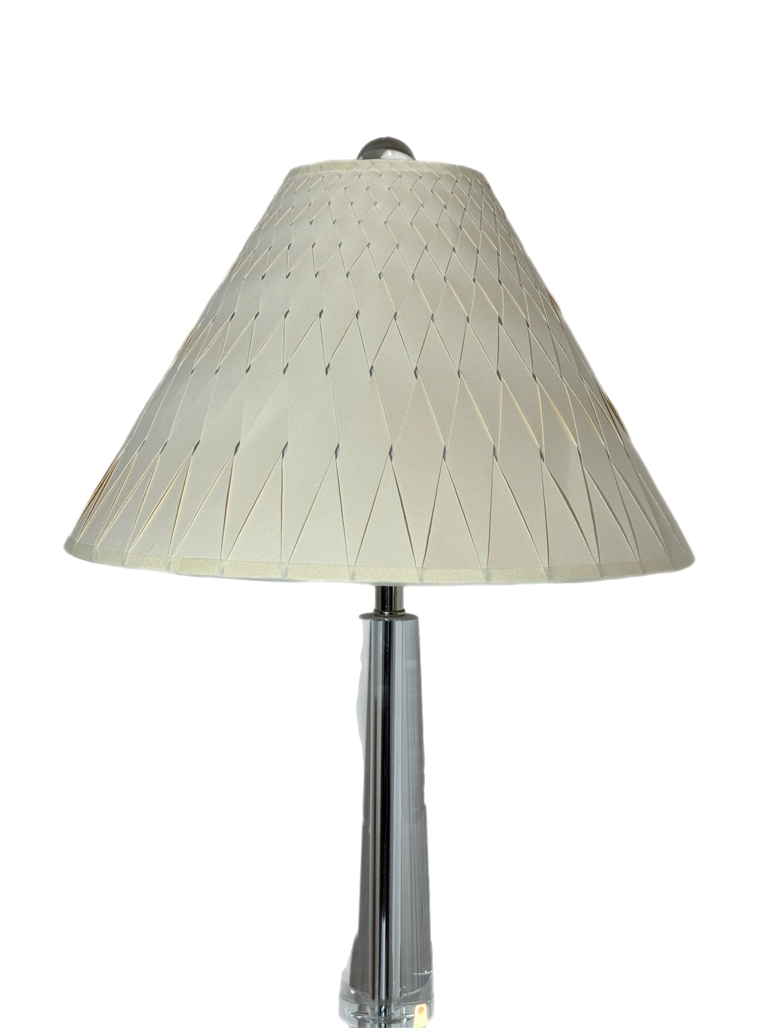 Woven Paper Coolie Shade | Natural Texture | 12-18" | USA Made
