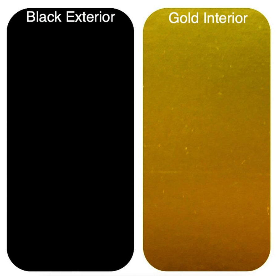 Black and Gold Paper Empire Hardback Lamp Shade Custom Sizes - Lux Lamp ...