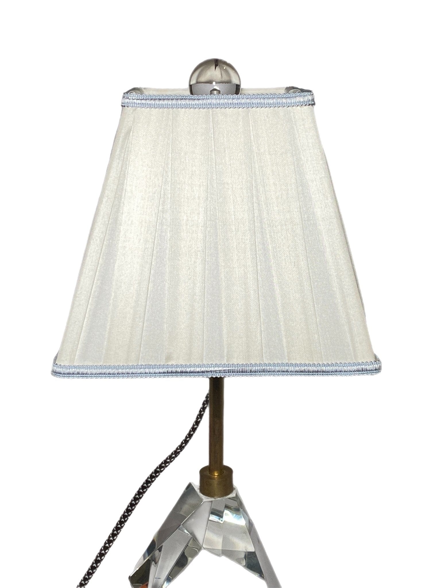 Box Pleat Square Silk Lamp Shades - Available in Two Sizes - Lux Lamp ...