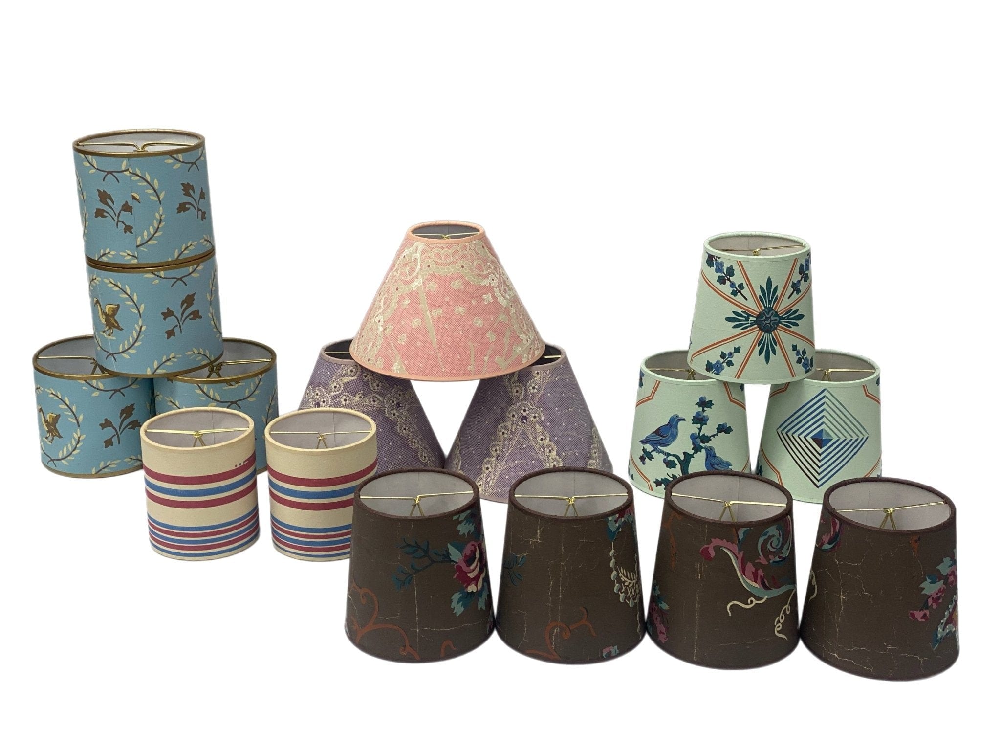Custom Wallpaper Lamp shades - Lux Lamp Shades
