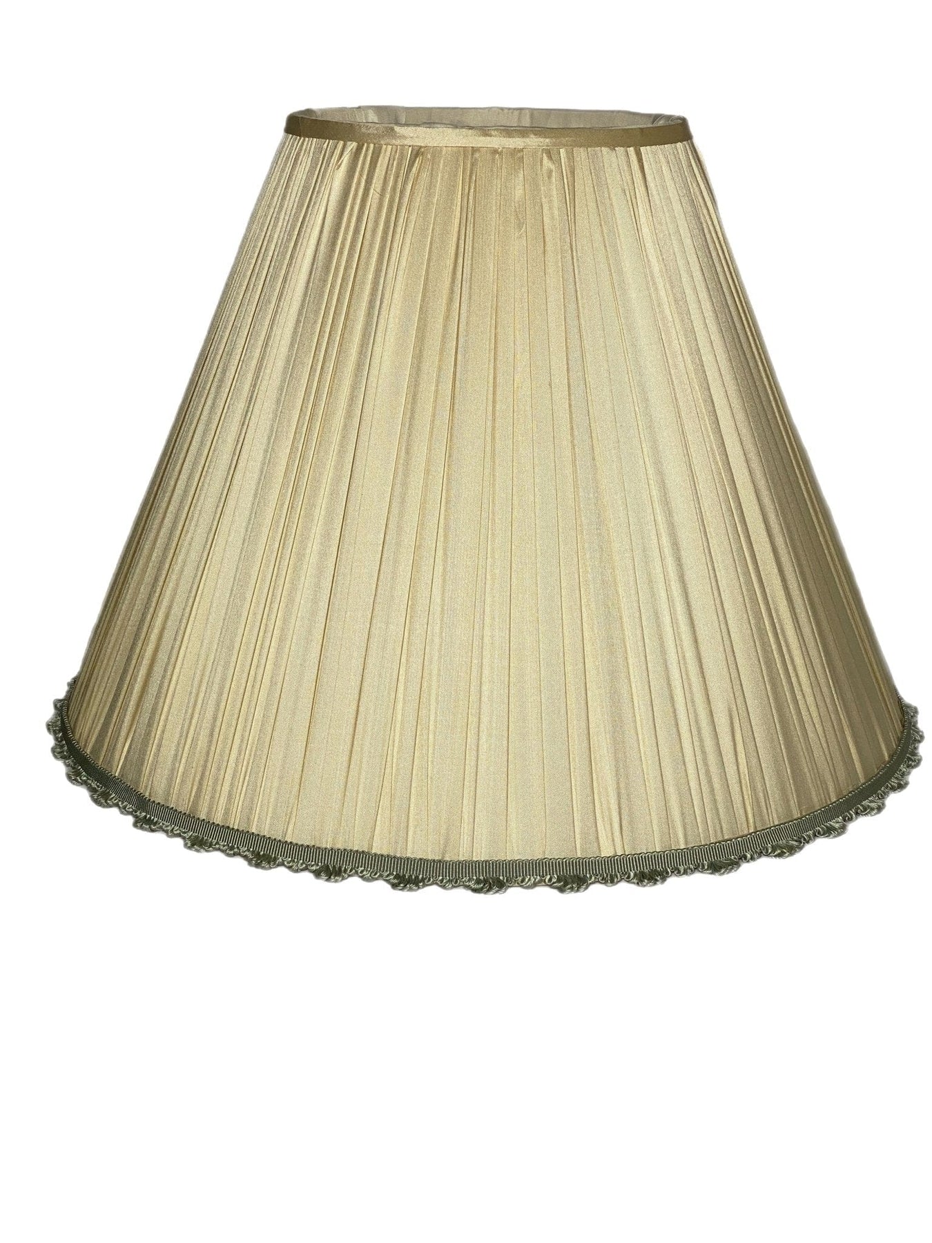 Custom Gathered Silk Sugar Shades in Two Sizes with Optional Silk Fan ...