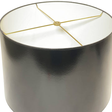 Painted Hard-Back Lamp Shade - High Gloss Red, Black, White Opaque ...