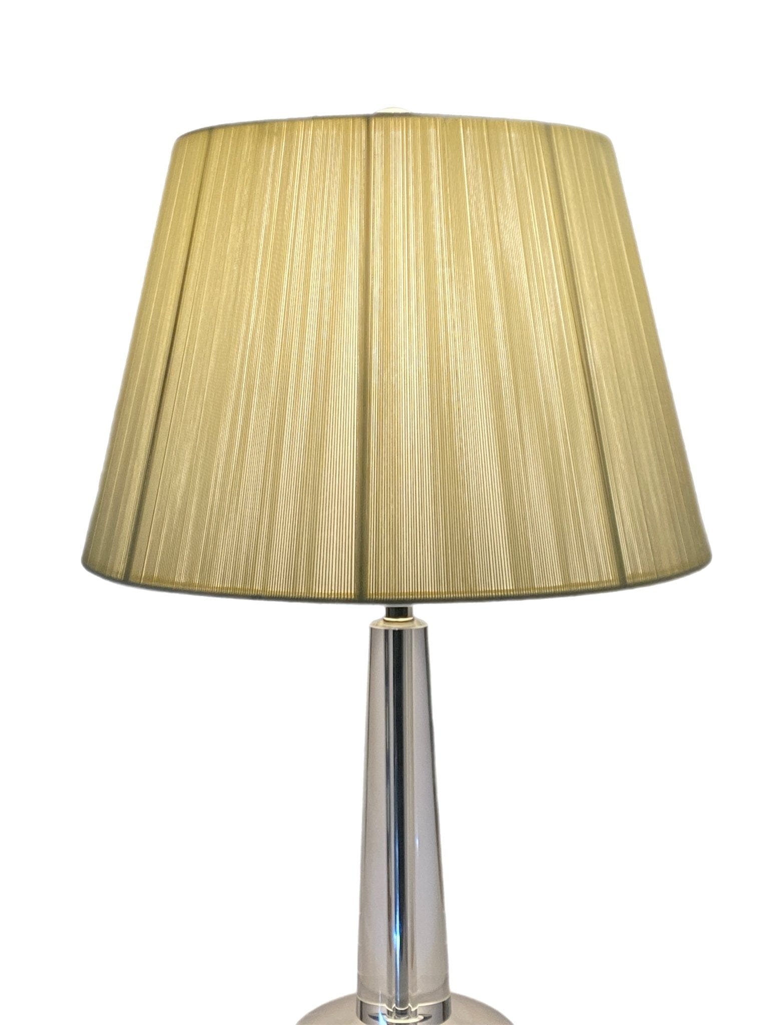 White Silk String Shade - Multiple Sizes - Lux Lamp Shades